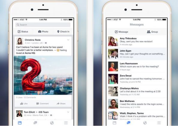 "Facebook at Work" is launched, the exclusive version for companies ...