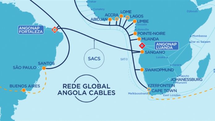 Cabo submarino WACS que liga Angola à Europa novamente interrompido ...