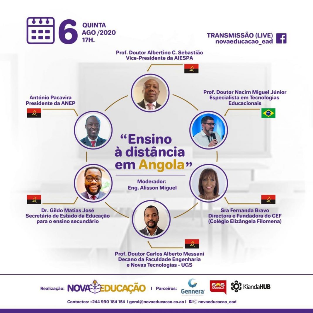 É possível aplicar o ensino à distância em Angola? Acompanhe o Webinar ...