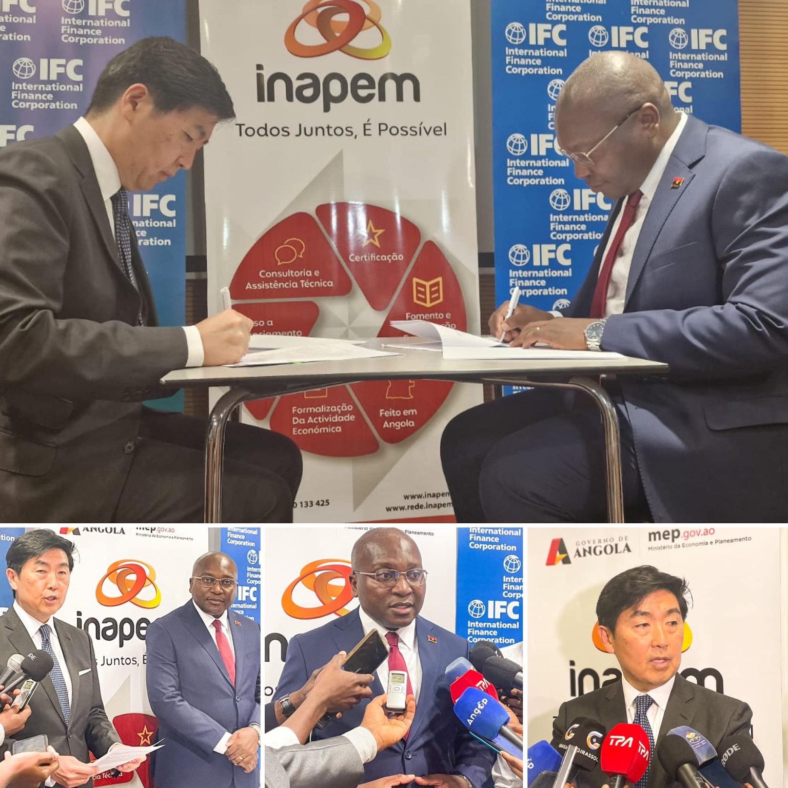 INAPEM and IFC sign agreements to channel support to startups - Menos Fios